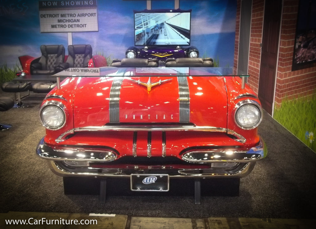 Stylish 1955 Pontiac Bar/Counter Display – CarFurniture.com