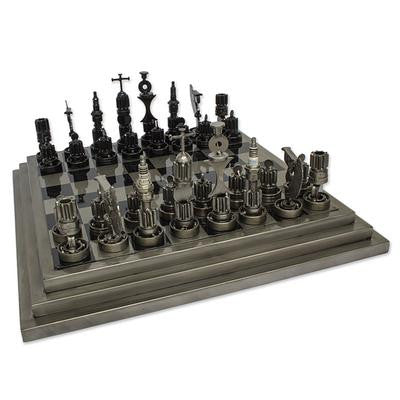 Reclaimed Auto Part Chess Set – CarFurniture.com