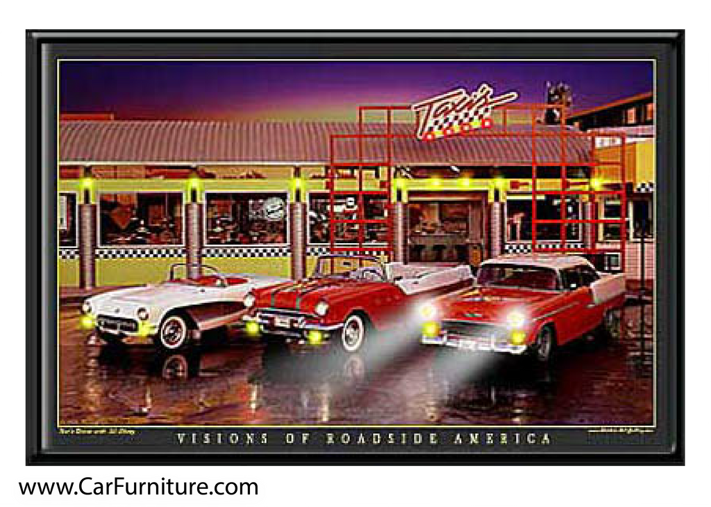 Taxi's Diner (LED ART) – CarFurniture.com